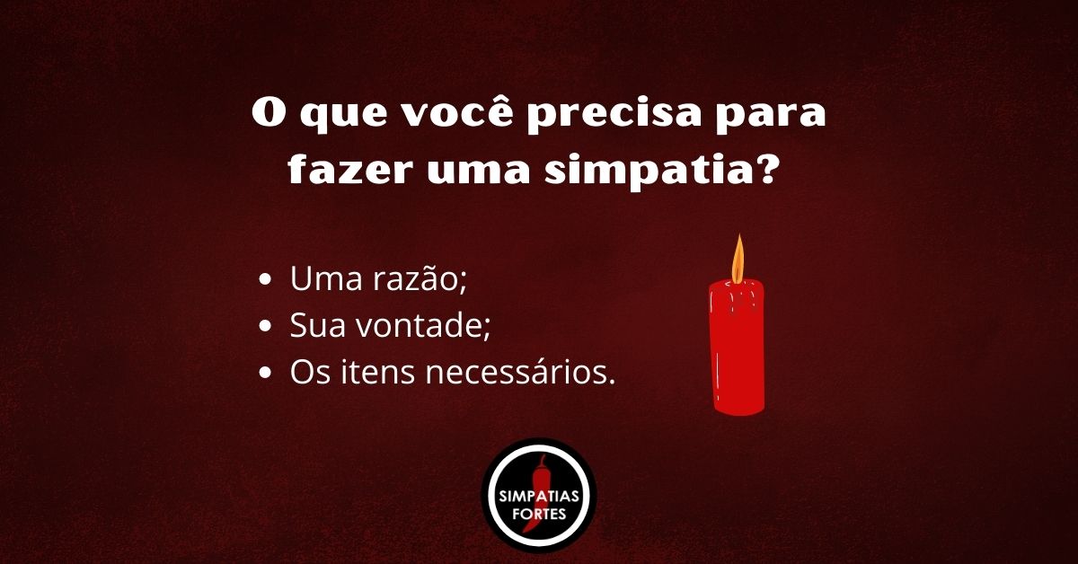 Simpatia Forte - O que é, como fazer e os 5 principais tipos