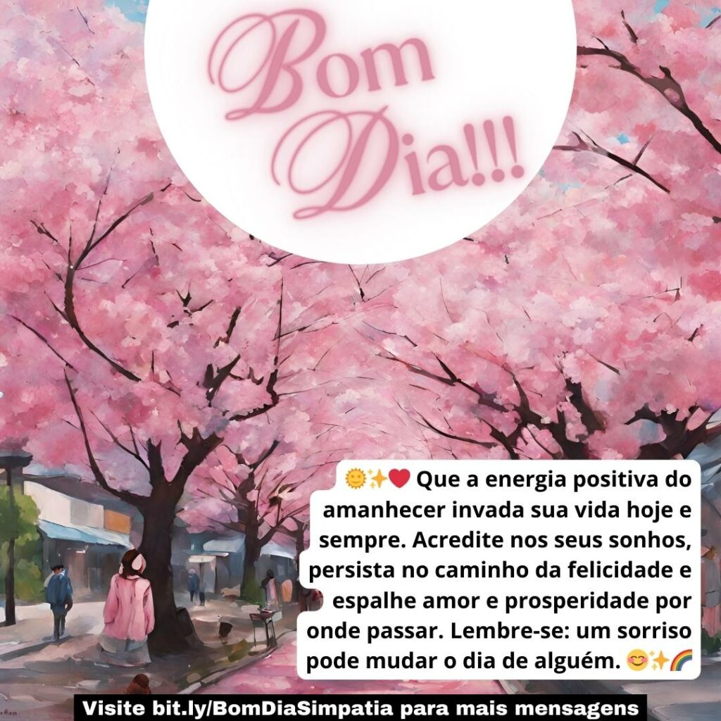 Mensagens de Bom Dia bonitas e fofas - Bom Dia Simpatia!