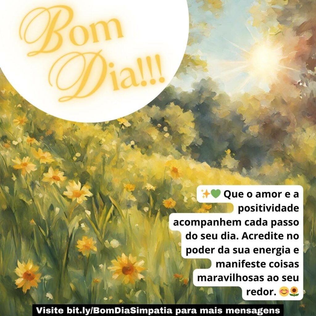 Mensagens de Bom Dia bonitas e fofas - Bom Dia Simpatia!