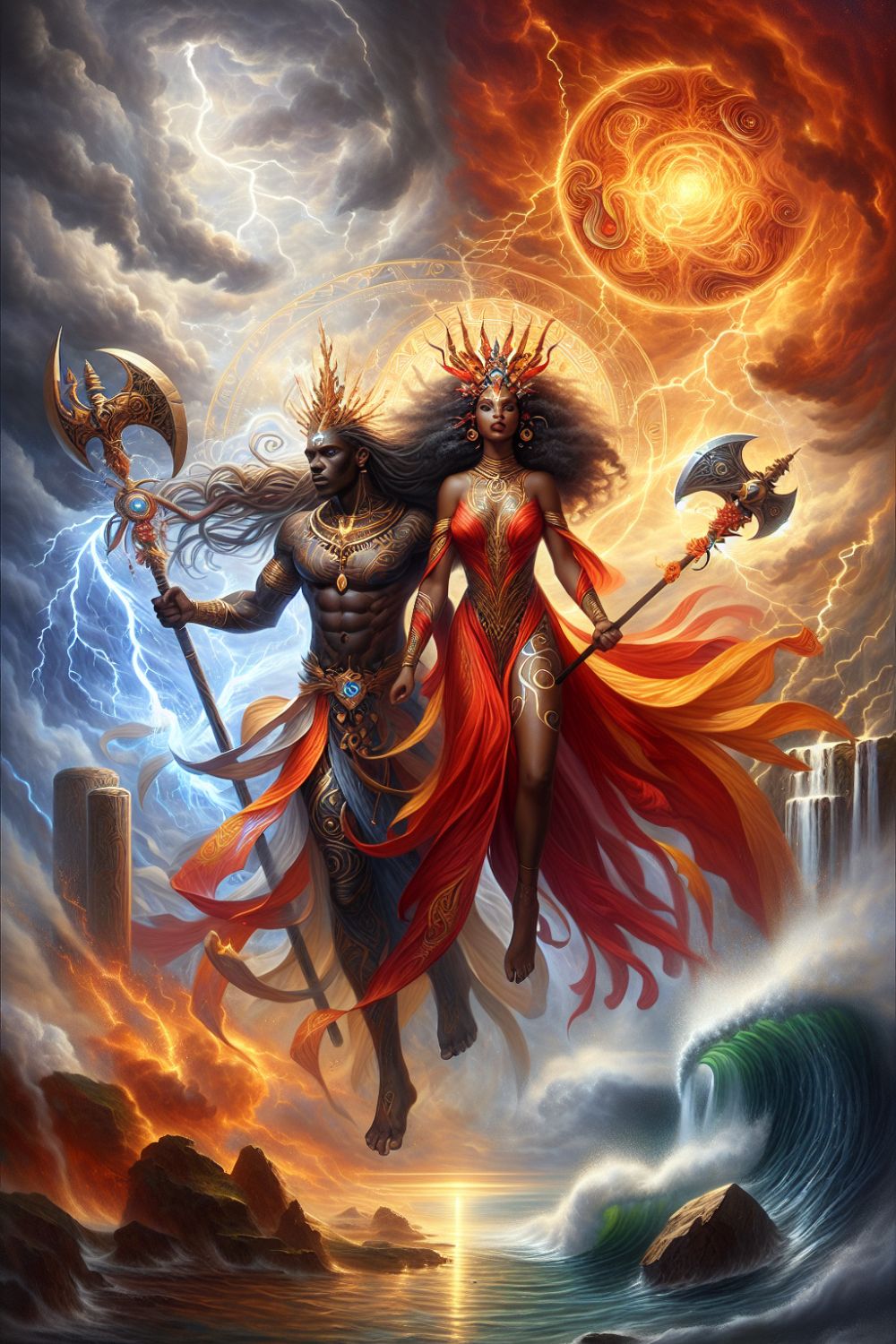 Orixás regentes de 2025: Iansã e Xangô - História, simpatias e orações